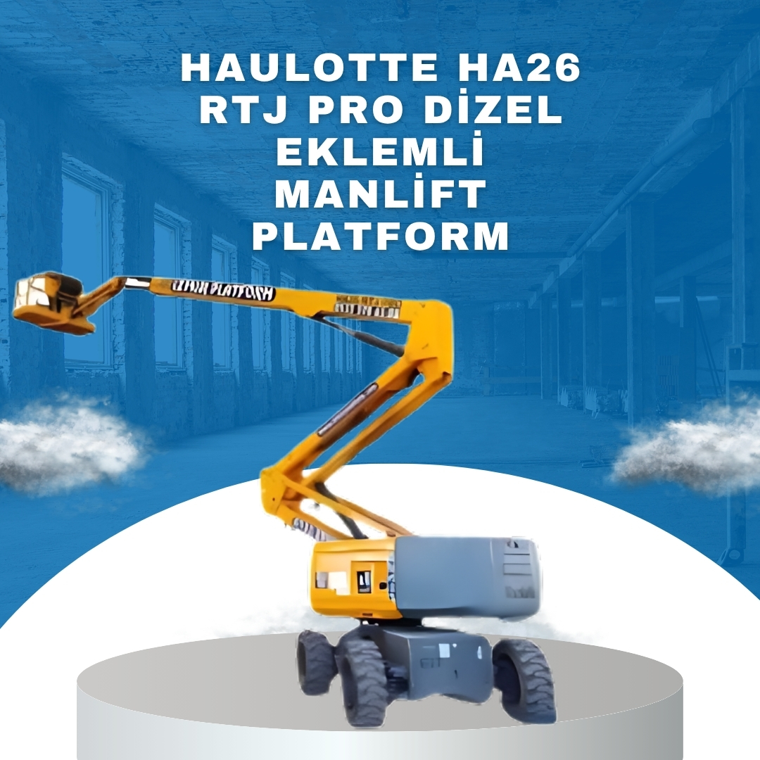 Haulotte HA26 RTJ PRO - Dizel Eklemli Manlift Platform | 0 533 019 53 20